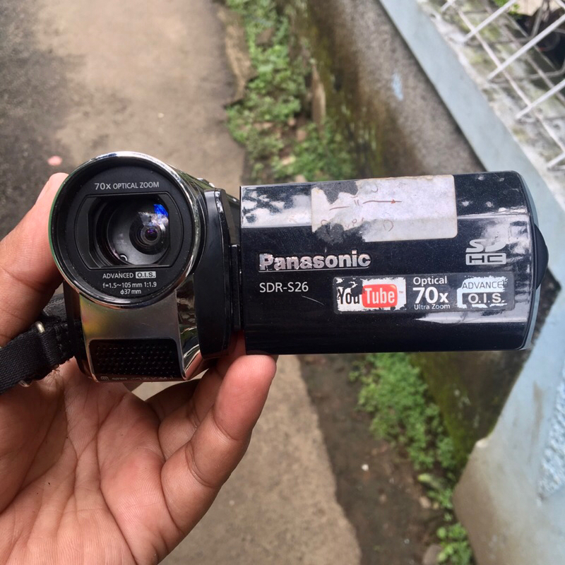 Jual Panasonic SDR-S26 70x zoom, OIS | Shopee Indonesia