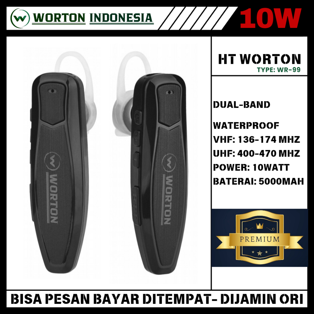 Jual EARPHONE HT TANPA KABEL WIRELESS | Shopee Indonesia