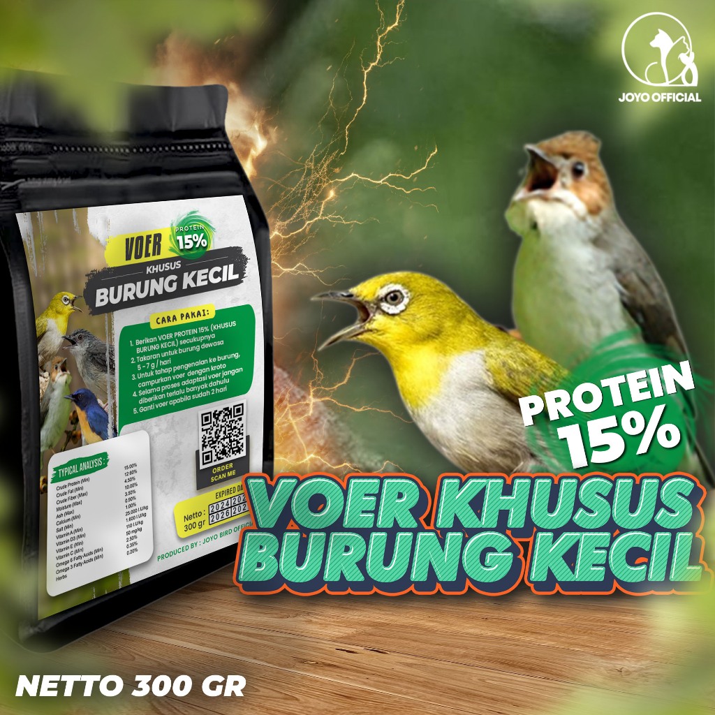 Jual VOER BURUNG KECIL| VOER HARIAN | VOER NUTRISI KOMPLIT | JOYO VOER ...