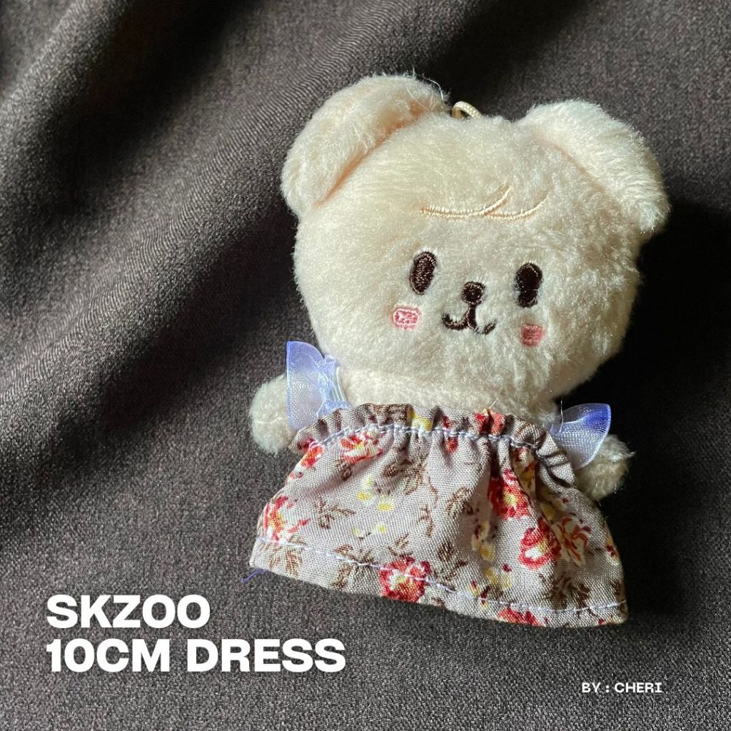 Jual SKZOO Mini Dress 10CM Plush Baju Boneka Stray Kids Wolfchan Leebit ...