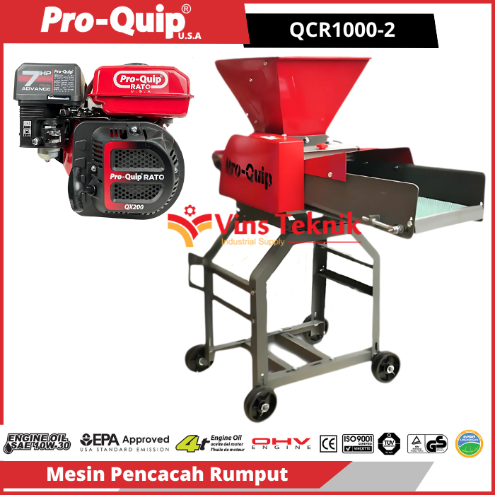 Jual Mesin Pencacah Rumput Peternakan Chaff Cutter Machine QCR1000-2 ...