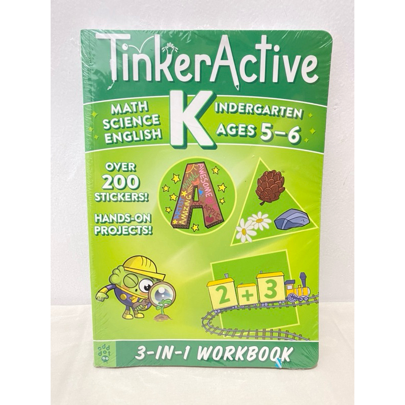 Jual [Buku Aktivitas Anak] Workbook PAUD-TK-Playgroup TinkerActive ...