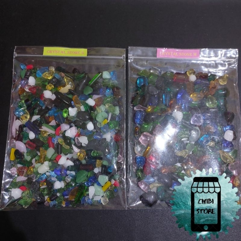 Jual CRYSTAL STONE 500GR / HIASAN AQUARIUM CRYSTAL STONE 500 GR / BATU ...