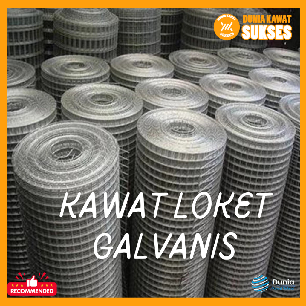 Jual Kawat Loket Galvanis I Cocok Buat Kandang Aviary, Dan Hewan Ternak ...