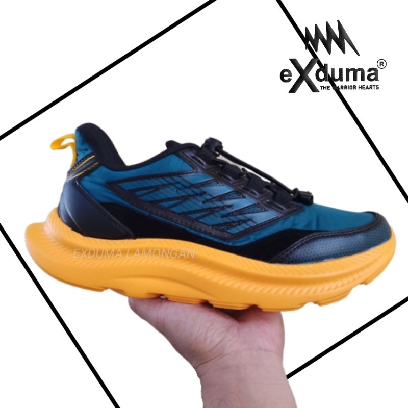 Jual SEPATU EXDUMA NEW YELLOW TOSCA RUNNING 2025 | Shopee Indonesia