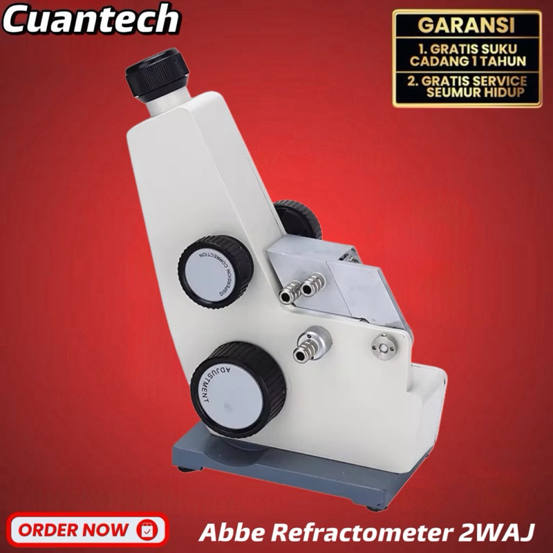Jual Abbe refractometer 2WAJ monochromatic refractometer digital brix ...