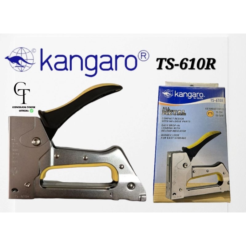 Jual CT_ Staples Tembak Kangaro Rapid TS610R Guntracker | Shopee Indonesia