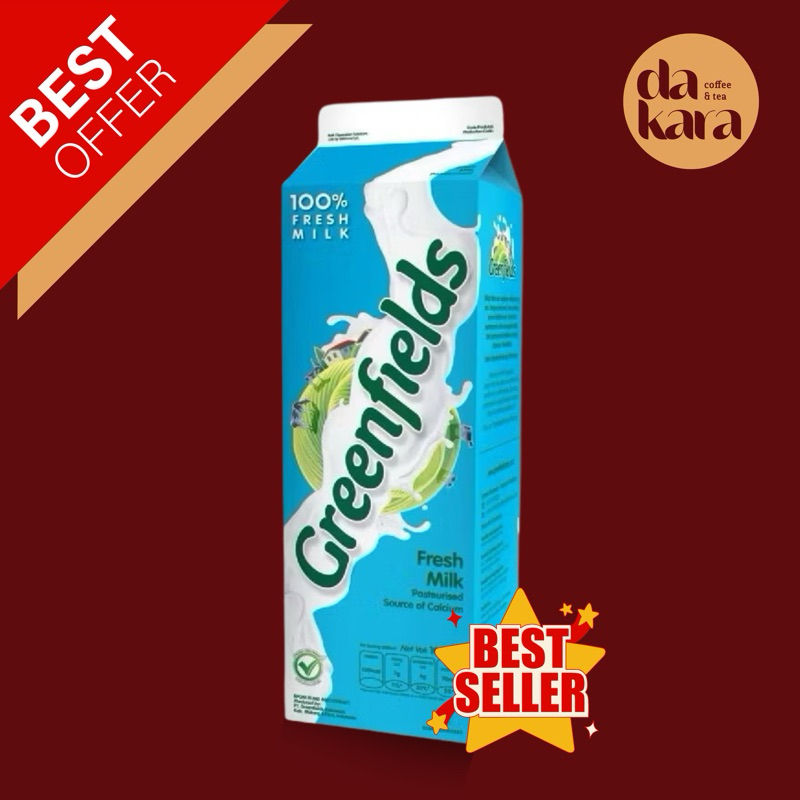 Jual GREENFIELDS FRESH MILK | Shopee Indonesia