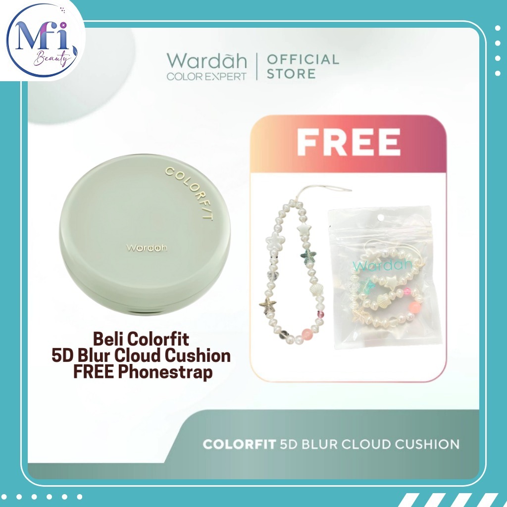 Jual MFI - [GRATIS GANTUNGAN HP] Wardah Colorfit 5D Blur Cloud Cushion ...