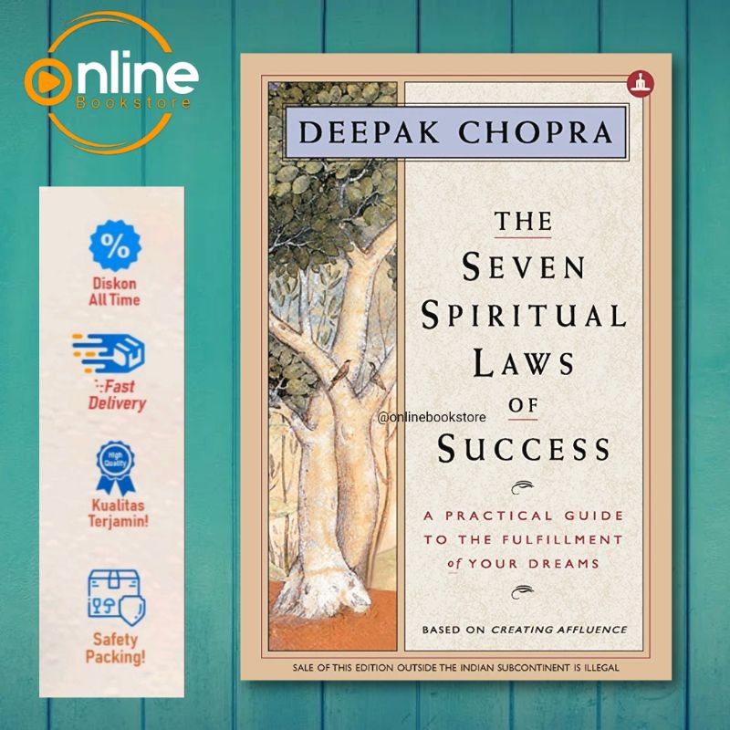 Jual The Seven Spiritual Laws Of Success - Deepak Chopra (English ...