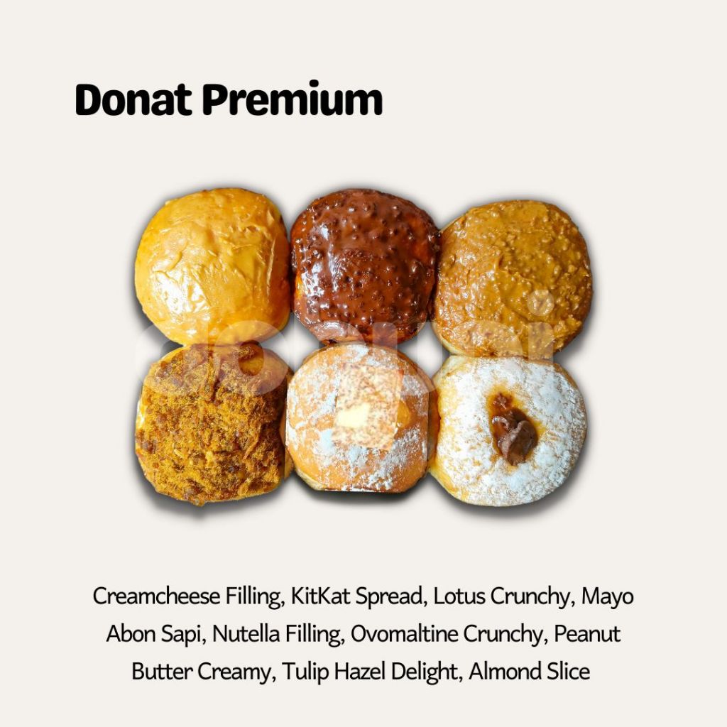 Jual Donat Premium Series 12 pcs | Shopee Indonesia