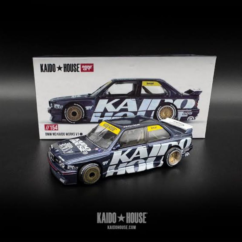 Jual KAIDO HOUSE X MINI GT 1:64 Diecast Model Car - BMW M3 (E30) Kaido ...