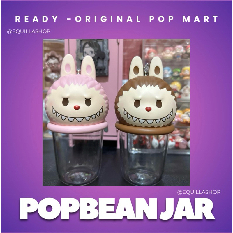 Jual POPBEAN JAR LABUBU ORIGINAL POP MART | Shopee Indonesia