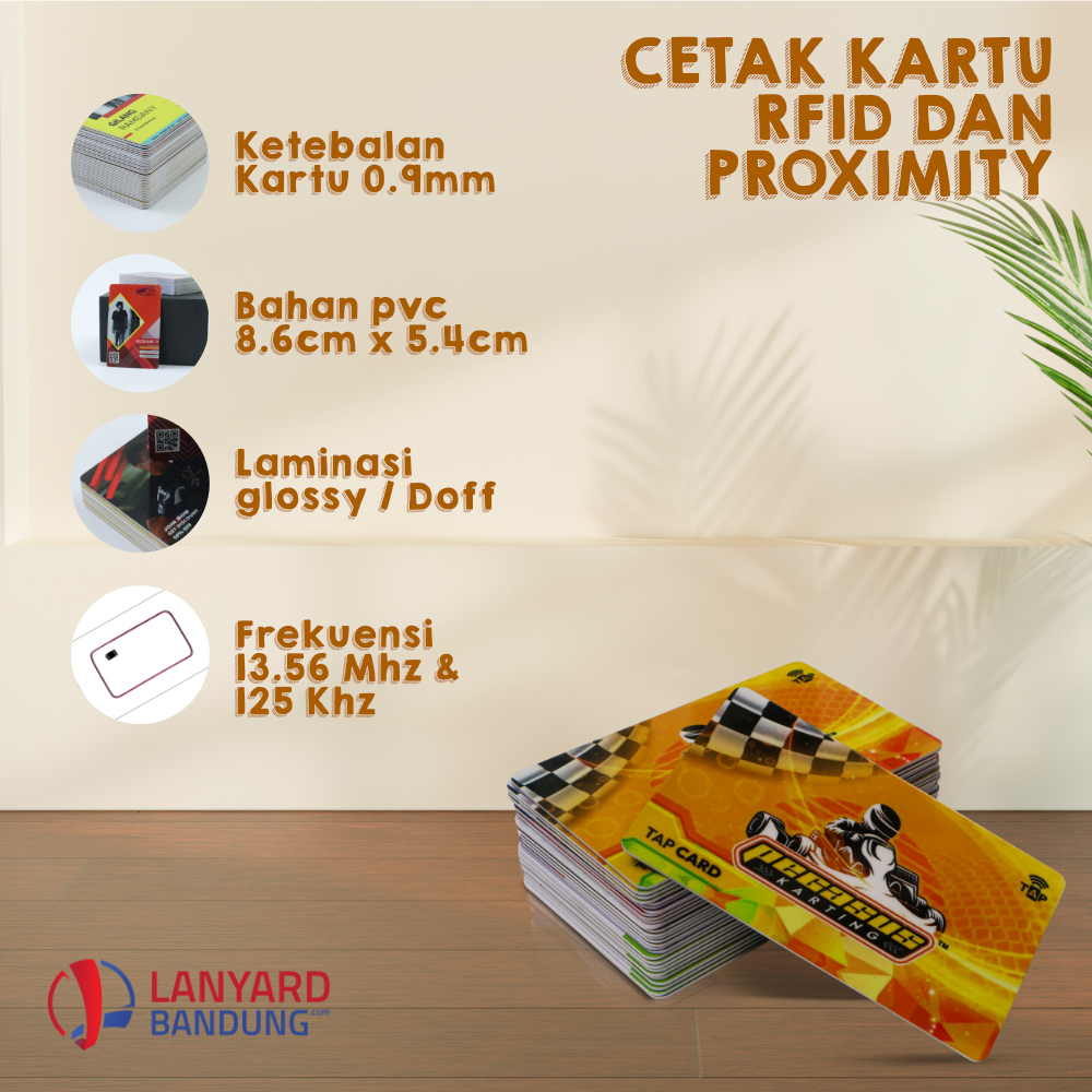 Jual CETAK KARTU AKSES EM4100/KARTU ABSEN RFID 13.56/ SMART CARD RFID ...