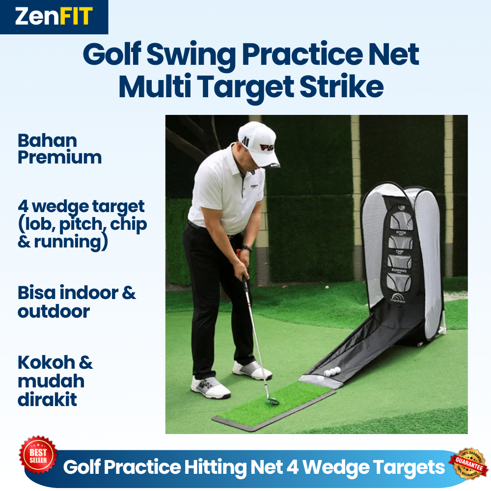 Jual Golf Swing Driving Practice Net Multi Target Strike 4 Wedge target ...