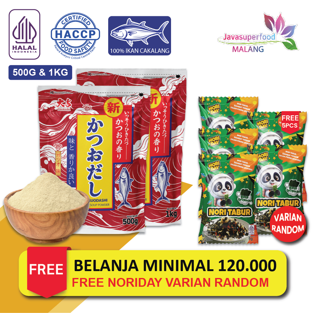 Jual [HALAL] DAIKICHI KATSUODASHI BONITO SOUP POWDER / BUBUK IKAN ...