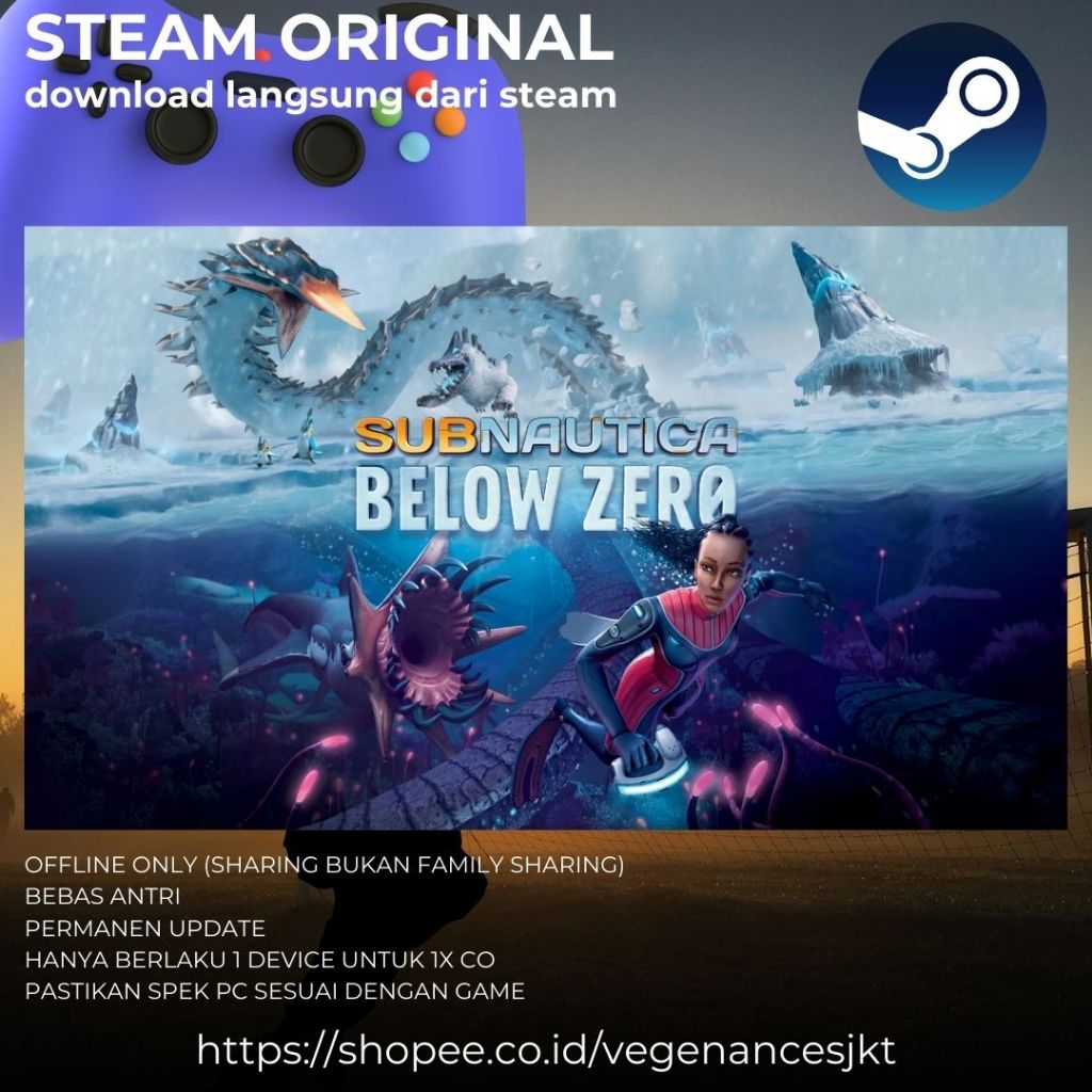 Jual SUBNAUTICA BELOW ZERO Mac + PC Game Sharing Original + Latest ...