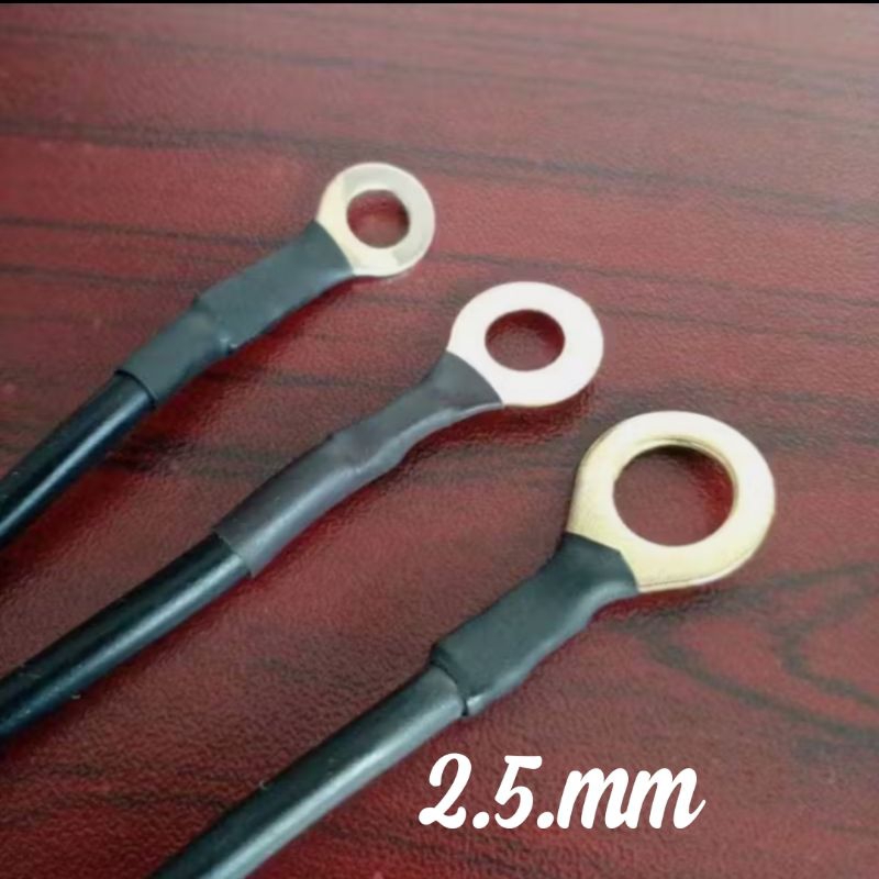 Jual Kabel aki ground grounding hitam 2.5mm | Shopee Indonesia