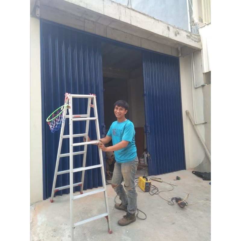 Jual Pintu folding gate/pintu ruko rolling door | Shopee Indonesia