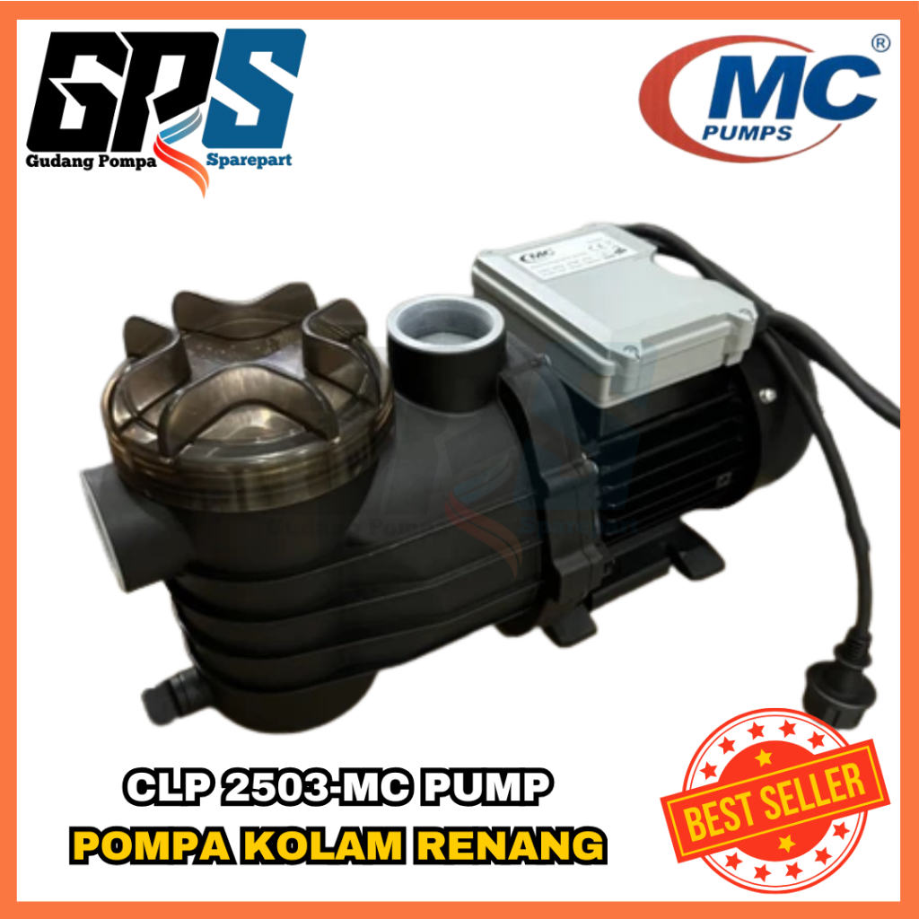 Jual POMPA KOLAM RENANG MC PUMP CLP 2503, 125Watt | Shopee Indonesia