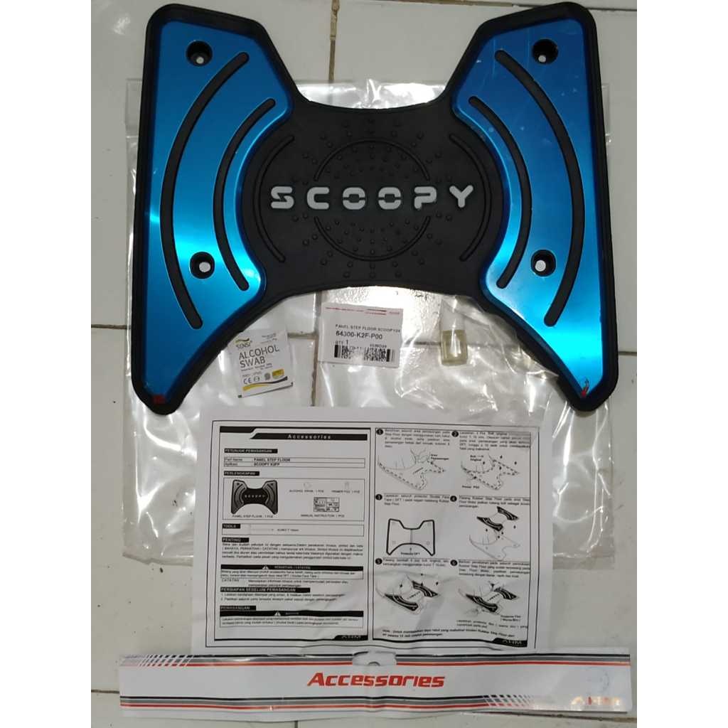 Jual Panel Step Floor Original Sepeda Motor Honda New Scoopy Tahun 2025 (Full Digital) | Shopee ...