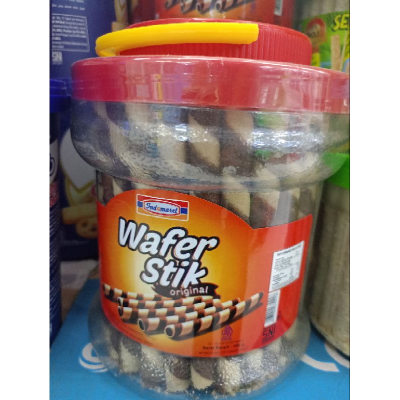 Jual Indomaret Wafer Stick Chocolate Tps 500gr | Shopee Indonesia