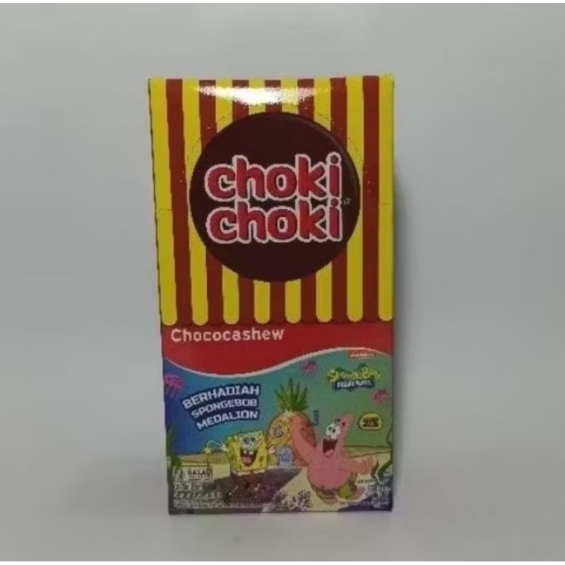Jual [1 box] Choki Choki Chococashew Cokelat Pasta Isi 20pcs | Shopee ...