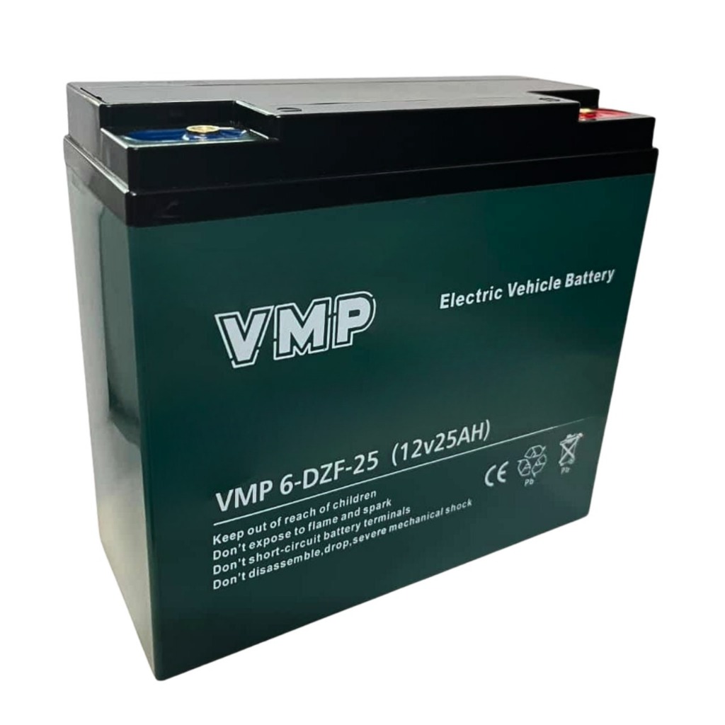 Jual BATTERY KERING E-BIKE or Aki KERING VMP 12v 25ah 6DZF25 MOTOR ...