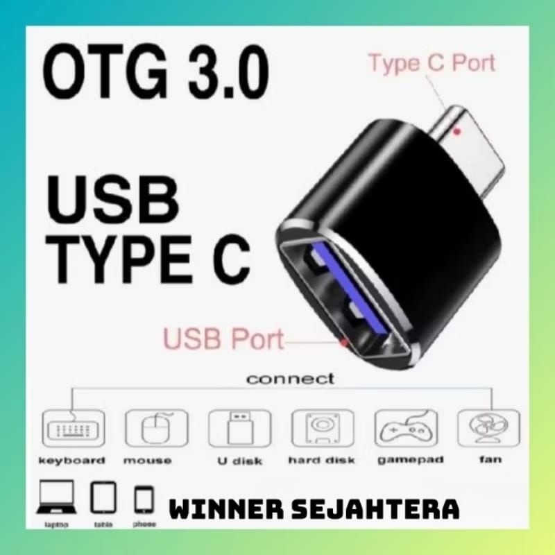 Jual OTG 3.0 USB Type C Connector Universal Card Reader Mobile Phone ...