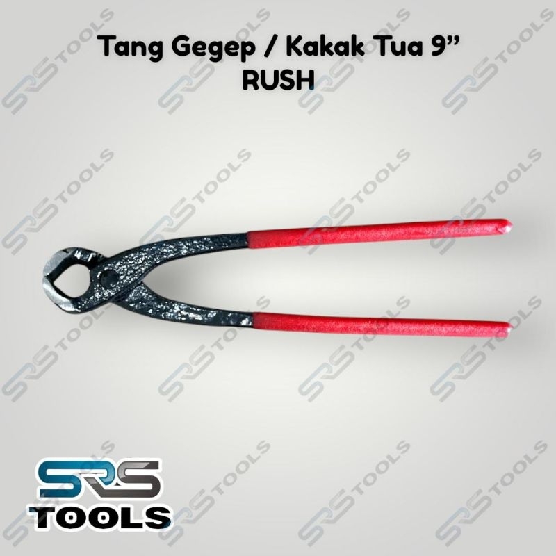 Jual RUSH Tang Kakak Tua 9 Inch / Tang Catut Gegep Gagang Karet Cabut ...