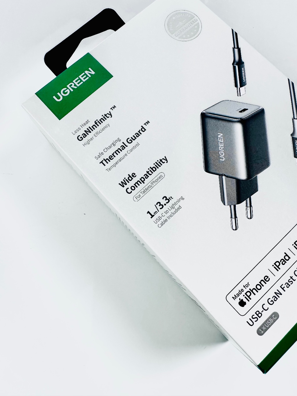 Jual UGREEN Set Charger For iPhone MFI PD Type C To Lightning Fast ...