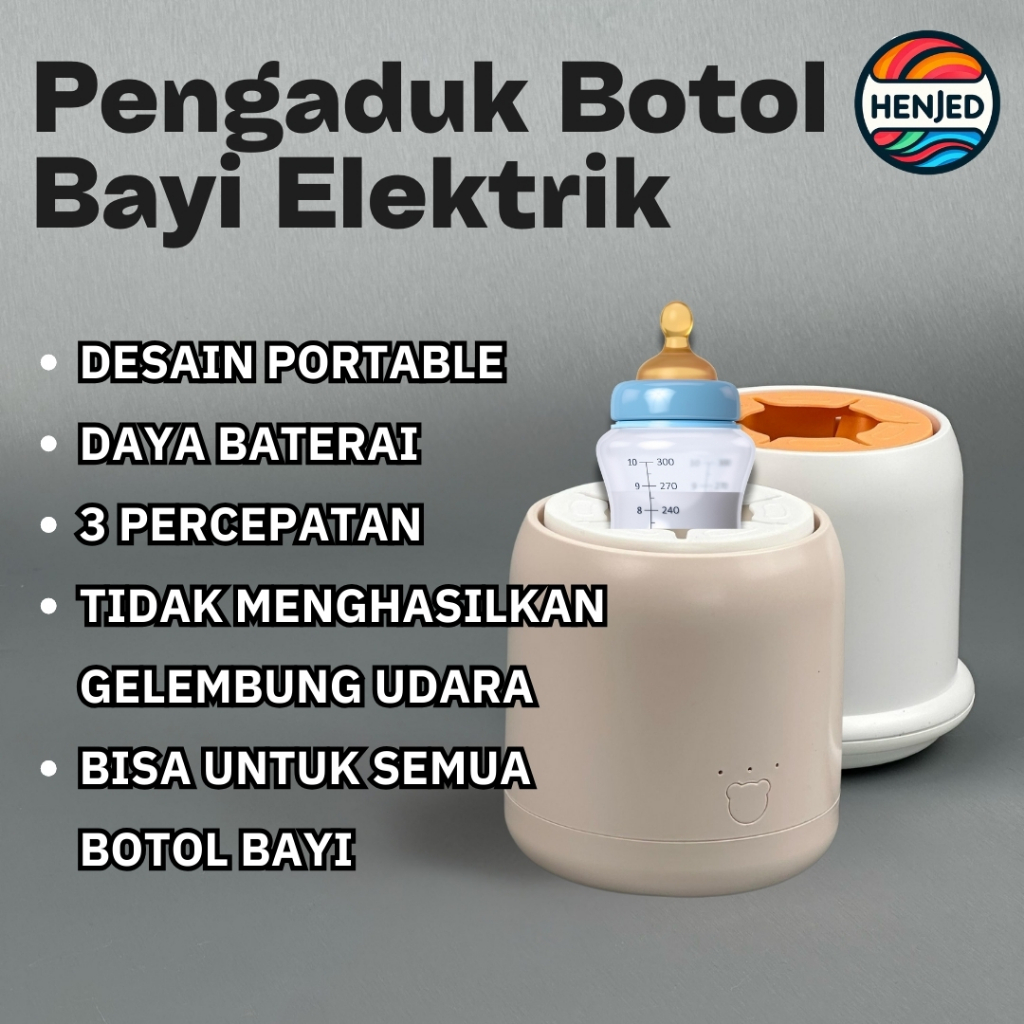 Jual Alat Pengaduk Botol Otomatis Susu Formula Bayi Otomatis Portable ...