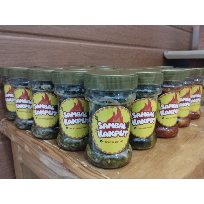 Jual Sambal cumi, ( sambal merah dan sambal ijo ) | Shopee Indonesia