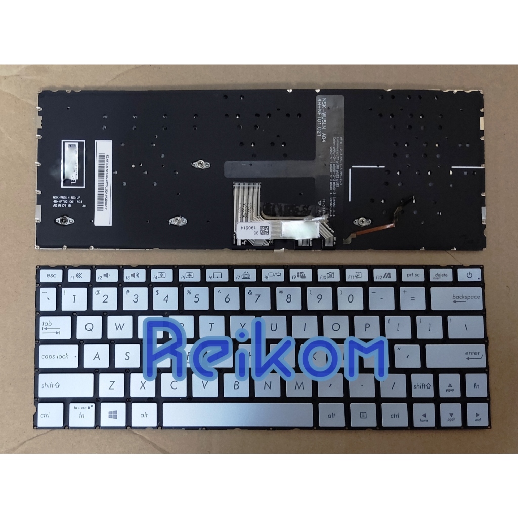 Jual Keyboard Asus Zenbook 13 UX334 UX334f UX334fac UX334fl UX334flc ...