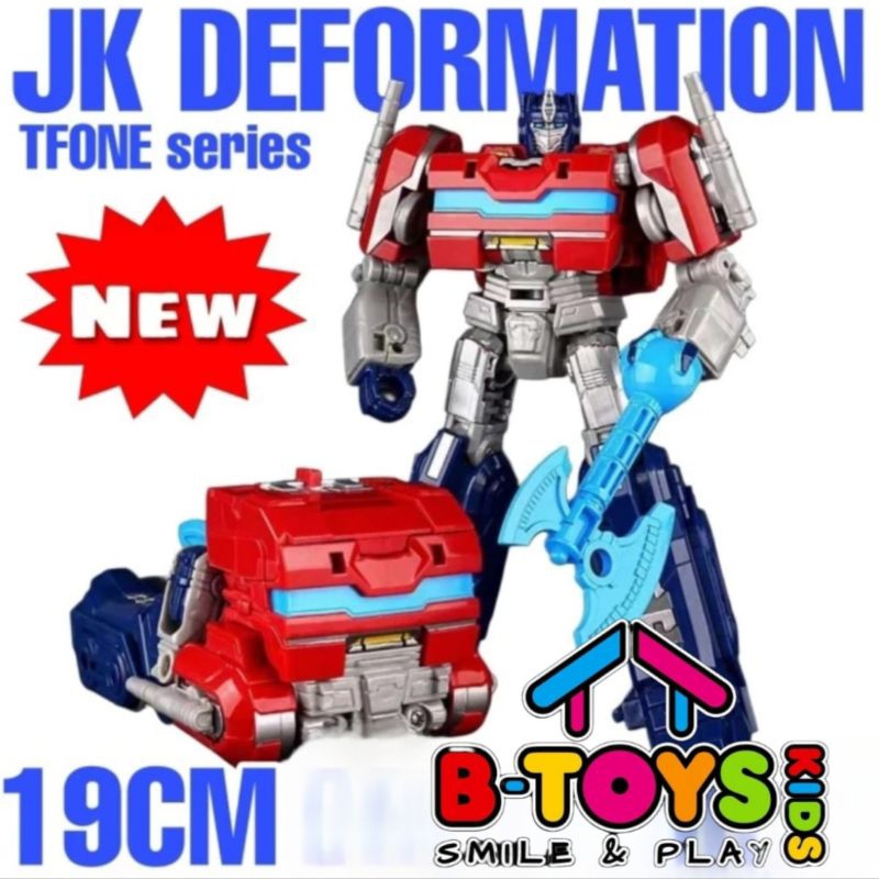 Jual JK-10 TF One Optimus Mainan robot optimus bisa transform mainan ...