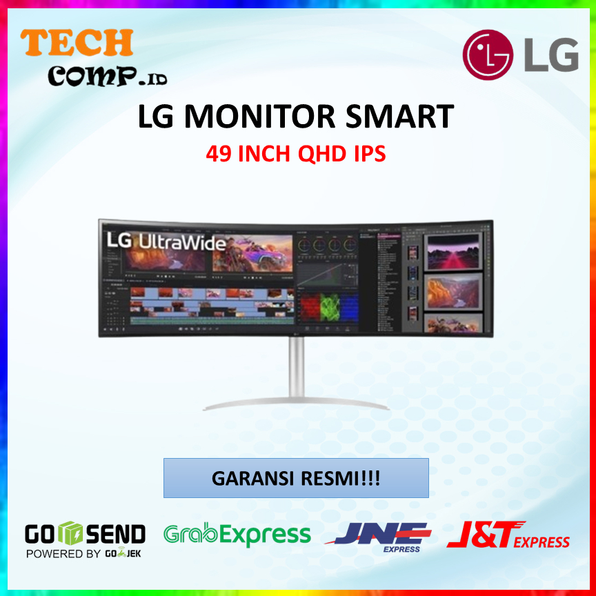 Jual LG SMART MONITOR 49WQ95C 49" Dual QHD Nano IPS UltraWide Curved Monitor | Shopee Indonesia