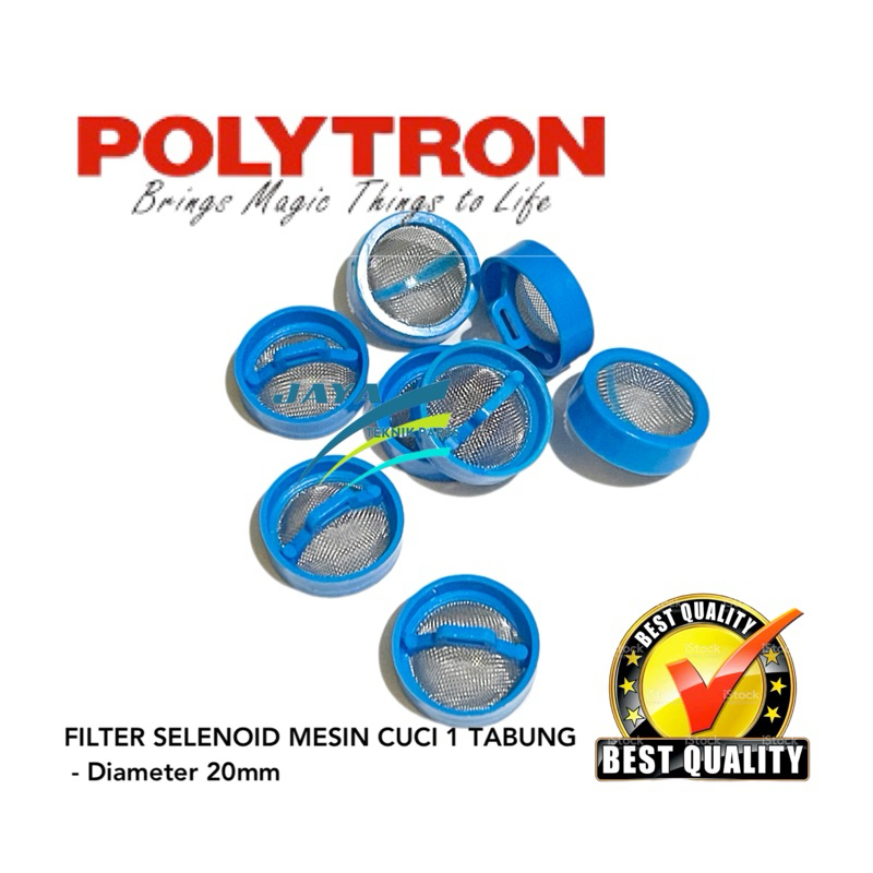 Jual Filter Saringan Inlet Selenoid Mesin Cuci Polytron 1 Tabung ...