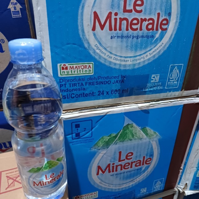 Jual 1 Dus - Leminerale 600 mL 24 Botol | Shopee Indonesia