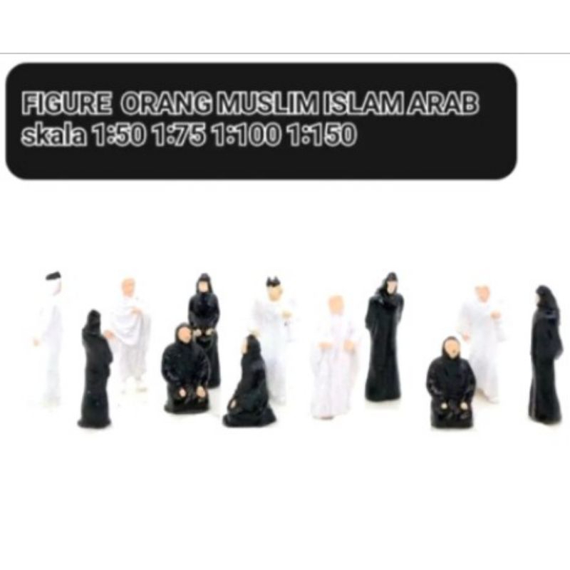 Jual miniatur orang muslim | Shopee Indonesia