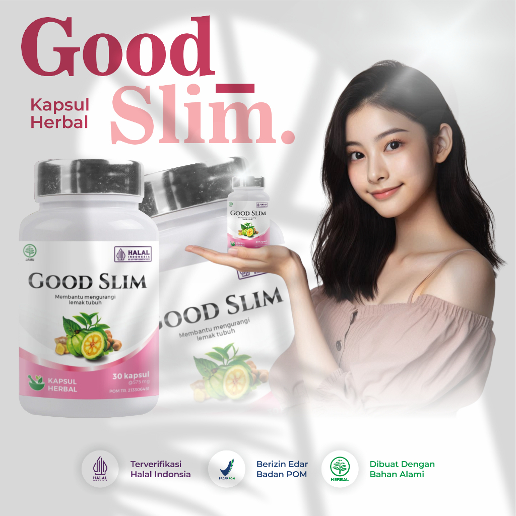 Jual GOOD SLIM Obat Diet Ampuh Suplemen Pelangsing Badan ORIGINAL BPOM ...