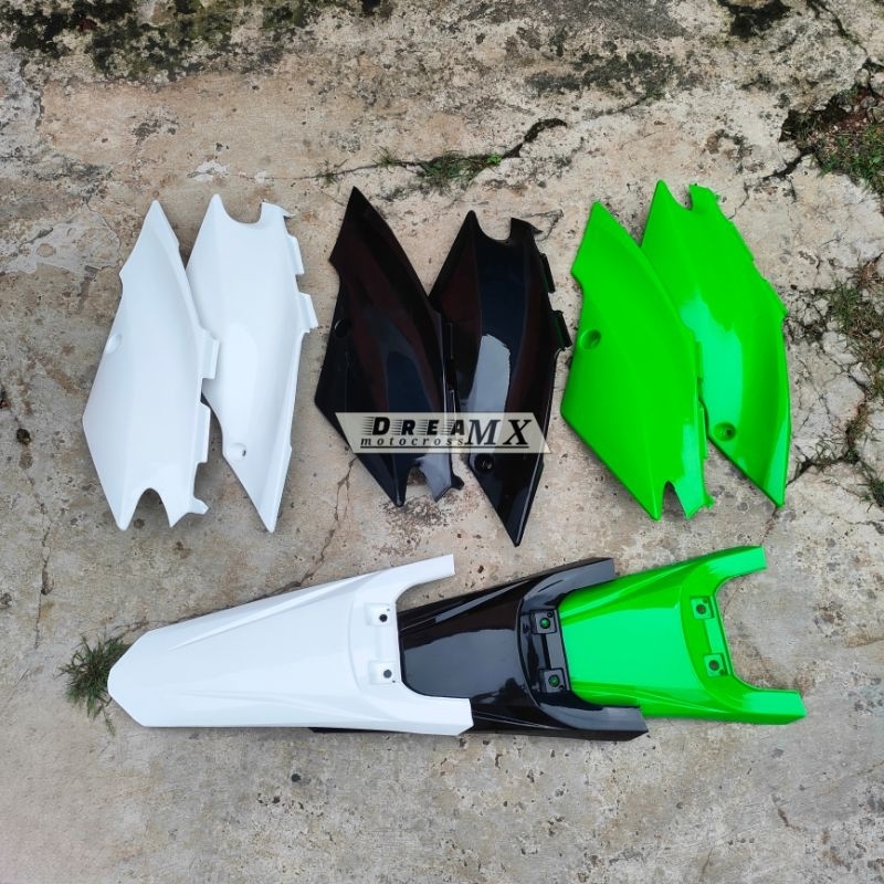 Jual Body set belakang klx bf / dtracker new Cover body dan Spakbor belakang klx 150 bf dtracker ...