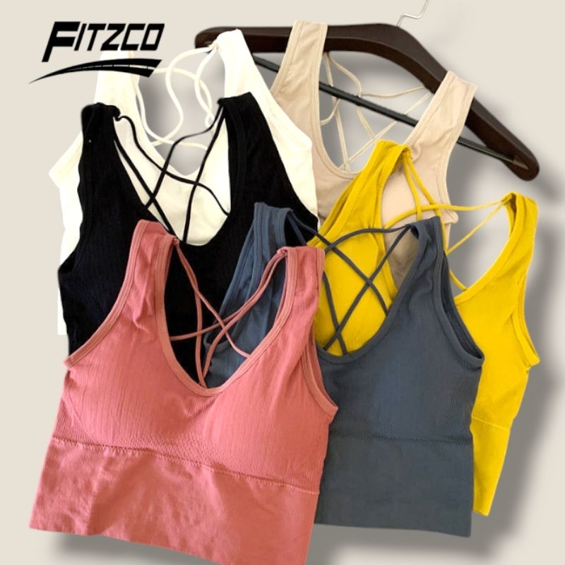 Jual FITZCO 6000# Tanktop Sport Bra Olahraga Gym | Shopee Indonesia