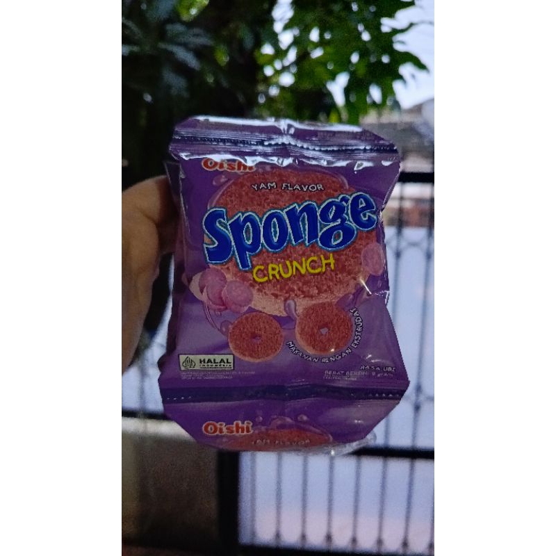 Jual sponge oishi crunch ubi/jajanan viral | Shopee Indonesia