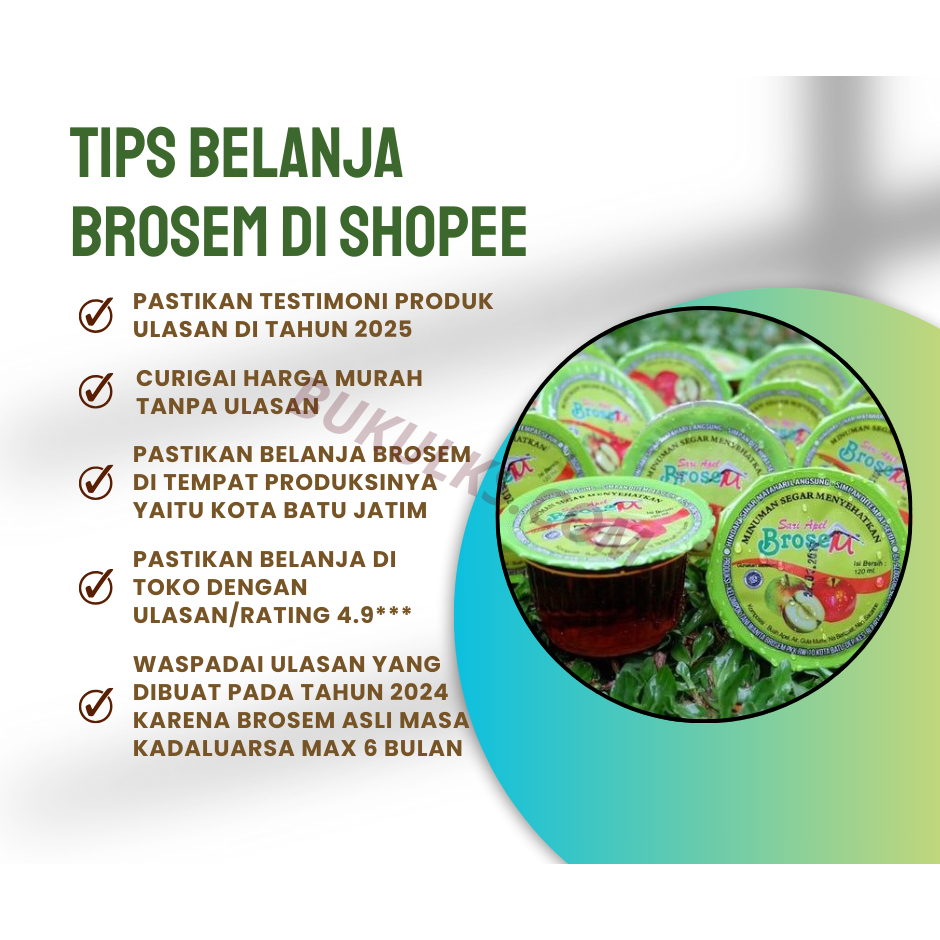 Jual Brosem _ 18 x 120ml _ Sari Apel Khas Kota Batu original | Shopee ...