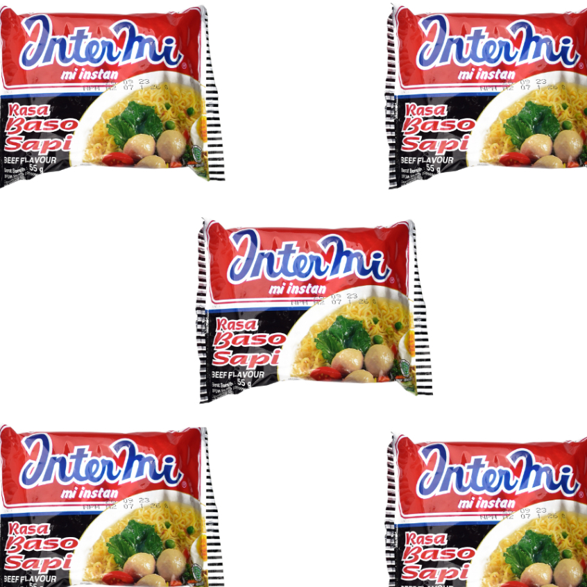 Jual MIE INSTAN INTERMI BASO SAPI PER 5PCS | Shopee Indonesia