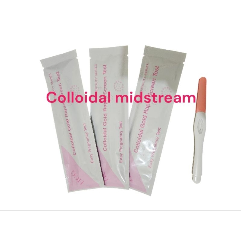 Jual colloidal midstreem alat tespack kehamilan pregnancy test hamil ...