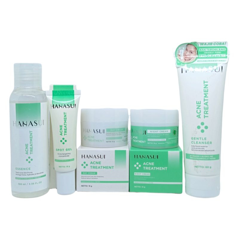 Jual Paket Hanasui Acne Treatment | Shopee Indonesia