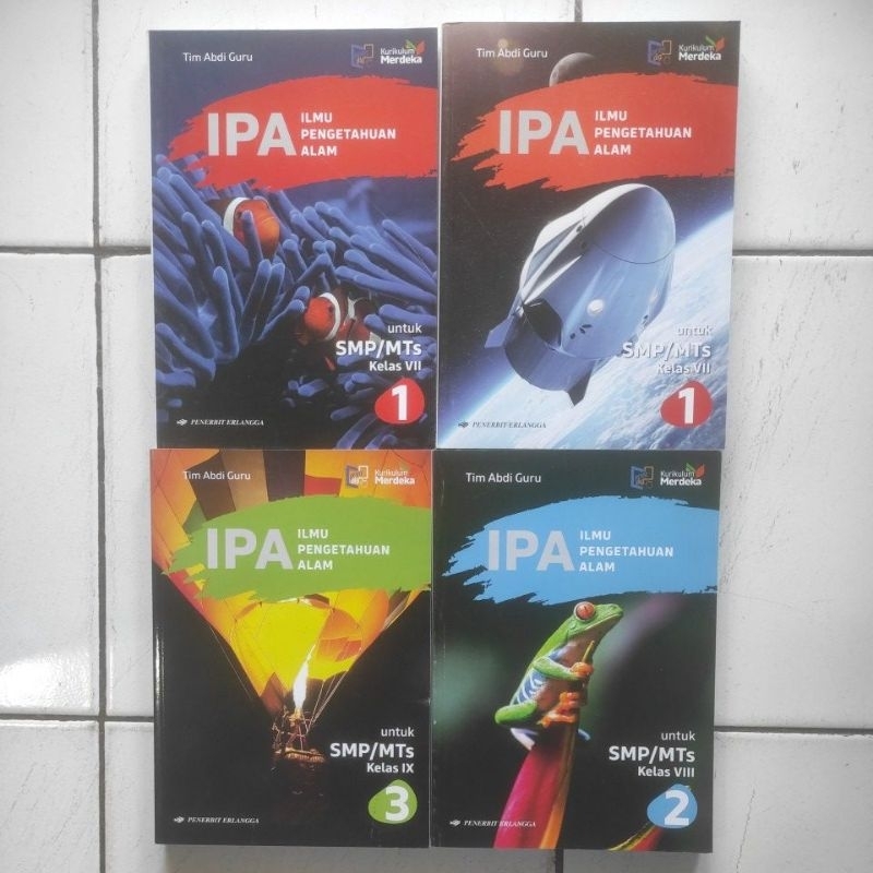 Jual IPA (ILMU PENGETAHUAN ALAM) Kelas: 7, 8, 9 SMP/MTs, Kurikulum Merdeka, ERLANGGA | Shopee ...