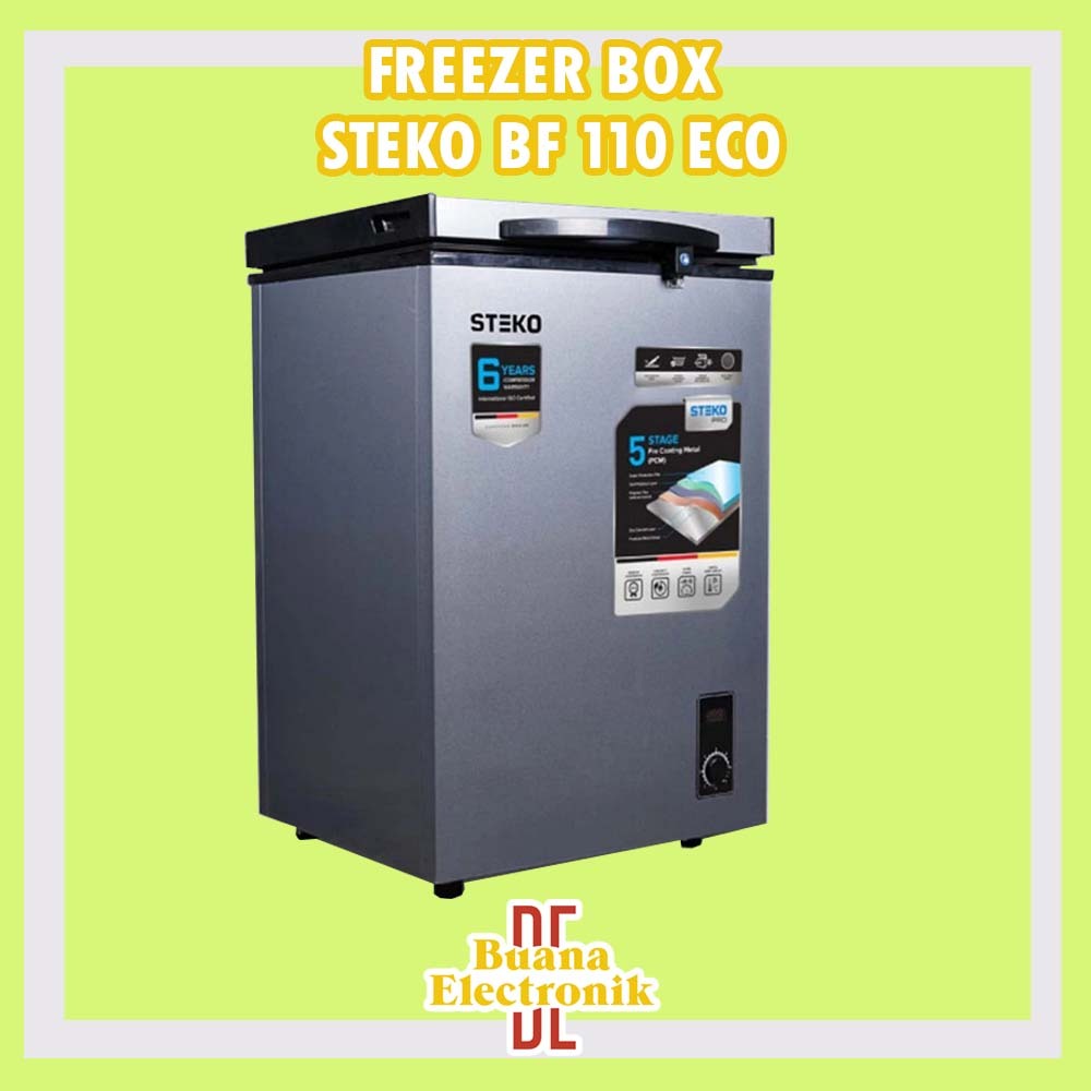 Jual FREEZER BOX STEKO BF 110 ECO LOW WATT ORIGINAL GARANSI RESMI ...