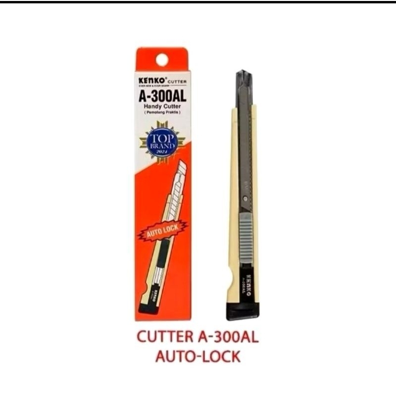 Jual cutter kenko/pisau cutter kenko A300AL | Shopee Indonesia